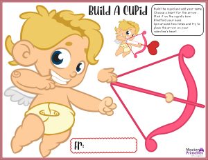 Pin the Heart on a Cupid - Master Printables